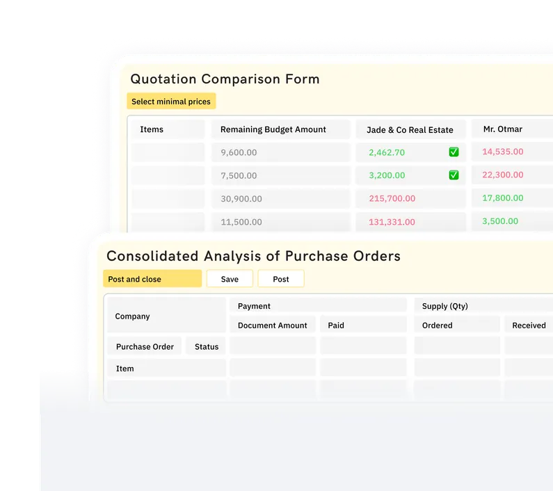 ERP System for Construction in UAE
